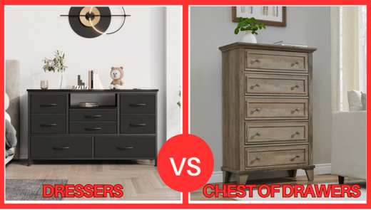 Dresser Vs. Chest of Drawers: How Are They Different?