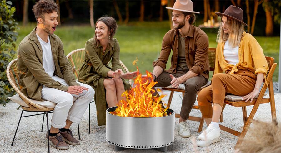 Versatile Smokeless Fire Pit Sets
