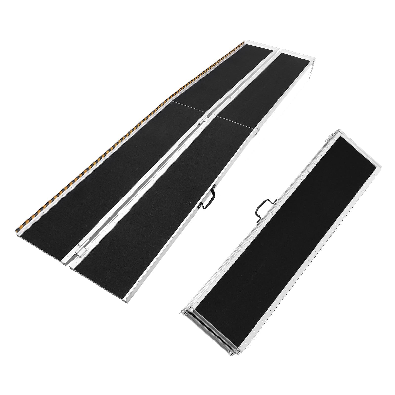 GARVEE 800LB 10ft Wheelchair Ramp - Aluminum Foldable w/Anti-Slip & Handle