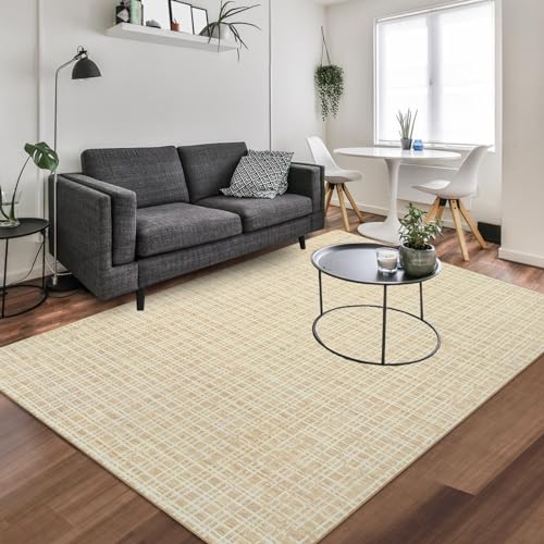 GARVEE Modern Washable Area Rug - Soft, Non-Slip, Low Pile Doormat