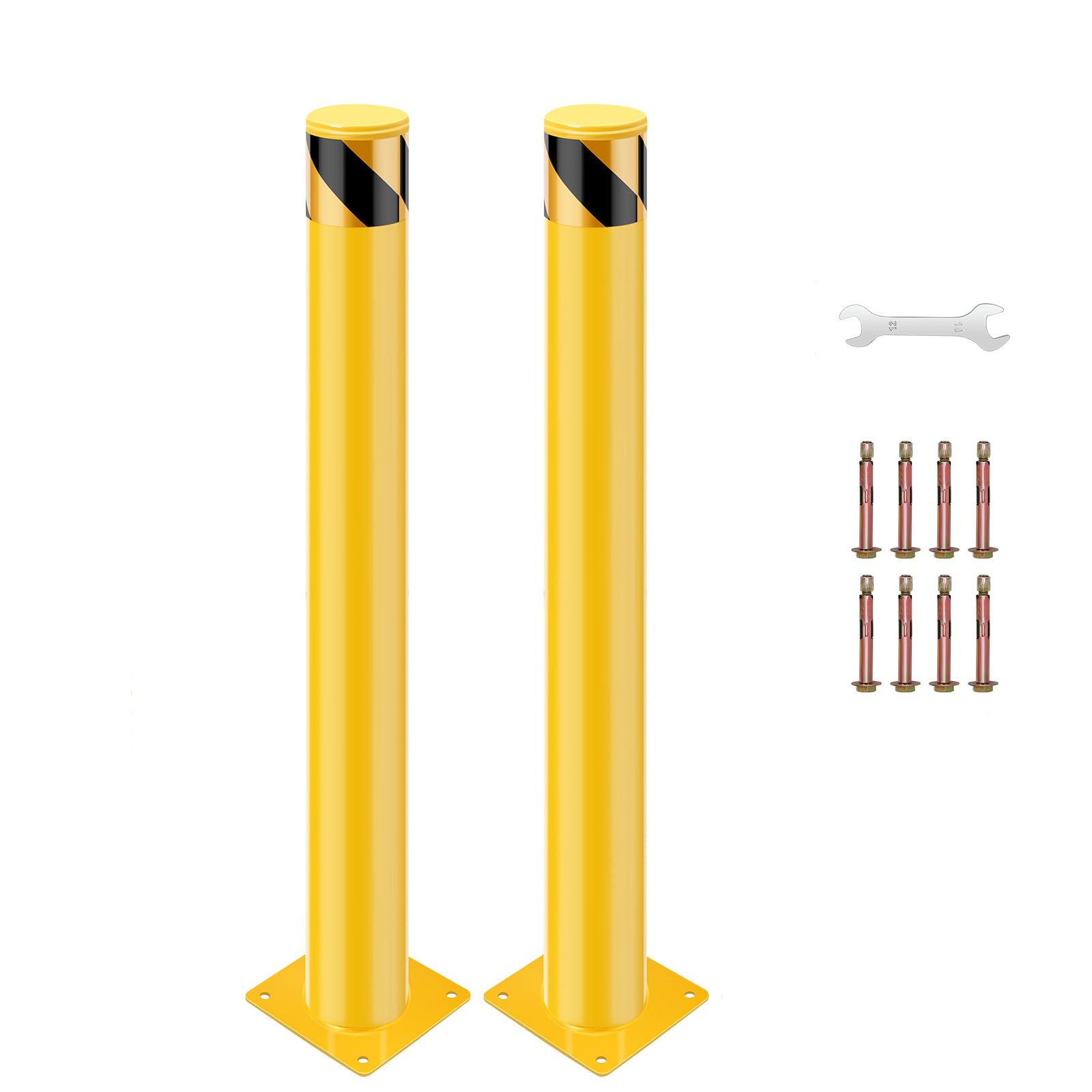 GARVEE Safety Bollard Post - Versatile Traffic Barrier for Indoor ...