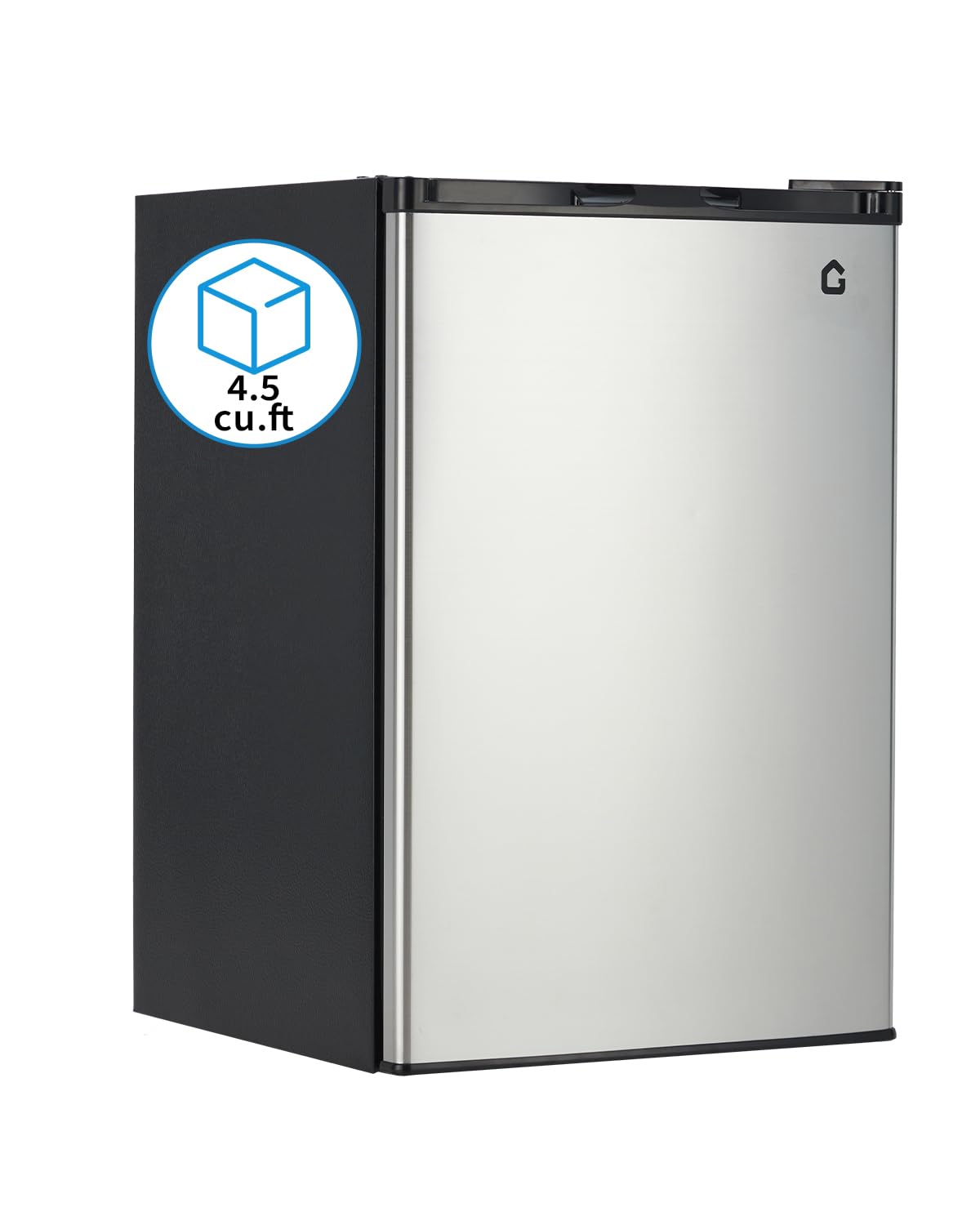 Garvee 4.5 Cu.Ft Mini Fridge with Freezer, Low Noise, Compact Refriger