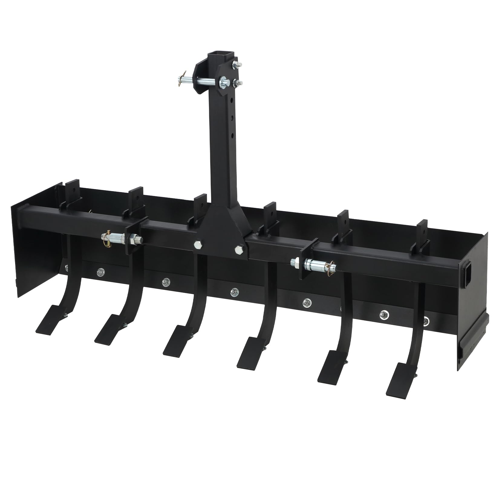 Garvee Tow Behind Box Scraper, 55 Inch Three-Point Quick Hitch Box Scr