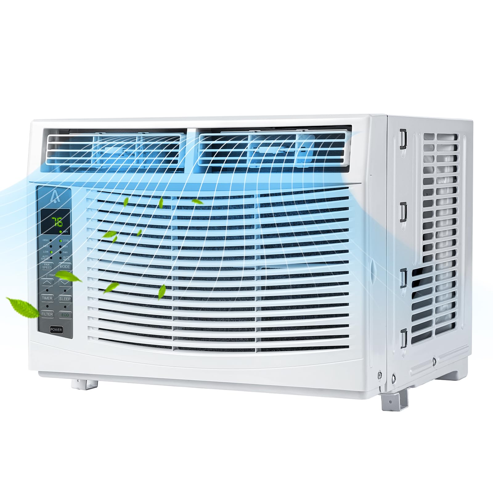 GARVEE Window Air Conditioner With RC/App, 12000 BTU With WiFi 115V~,