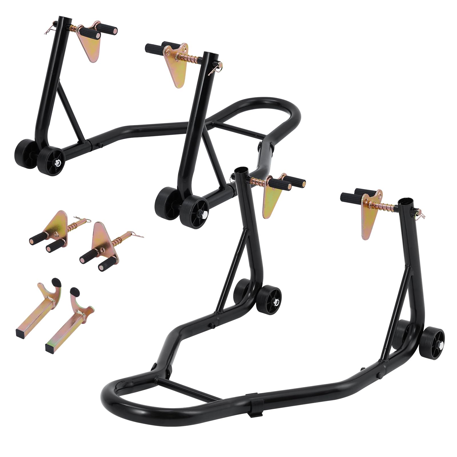 GARVEE Motorcycle Stand - Heavy Duty, Adjustable, 850 lbs Capacity