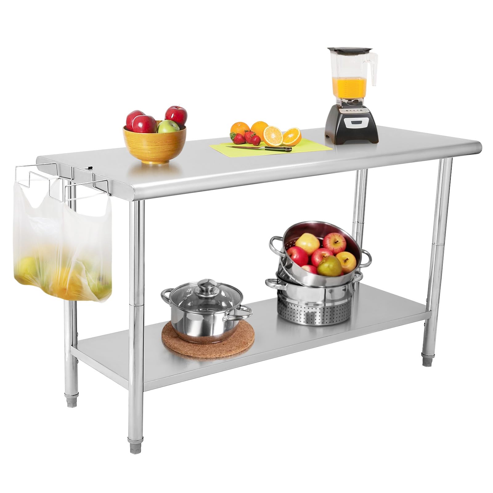GARVEE NSF Stainless Steel Prep Table - Versatile Workstation for ...