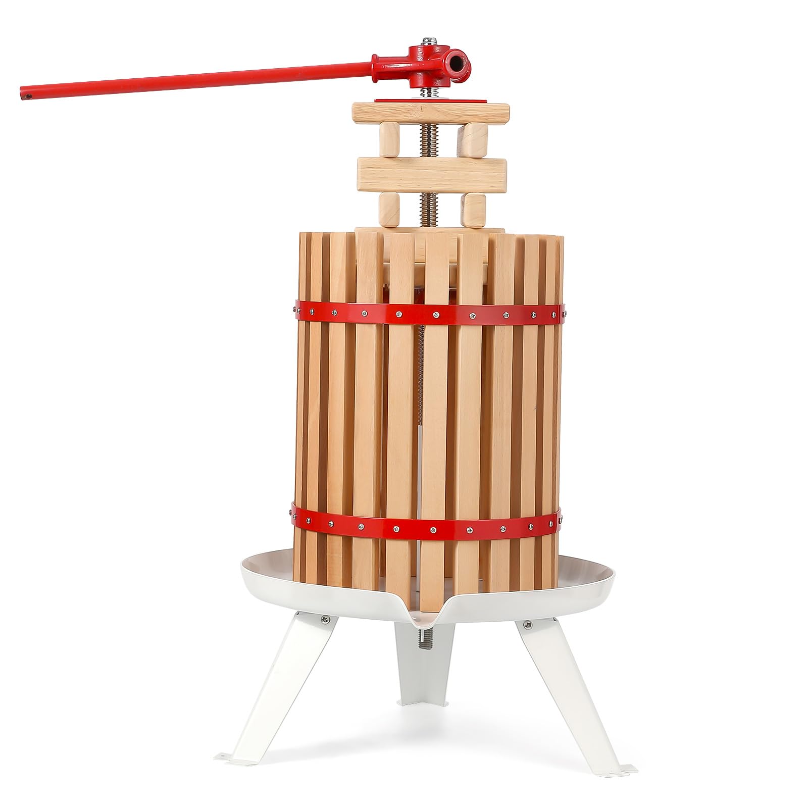 Garvee Manual Fruit Press 4.75 Gal 18L 33 lbs for Wine