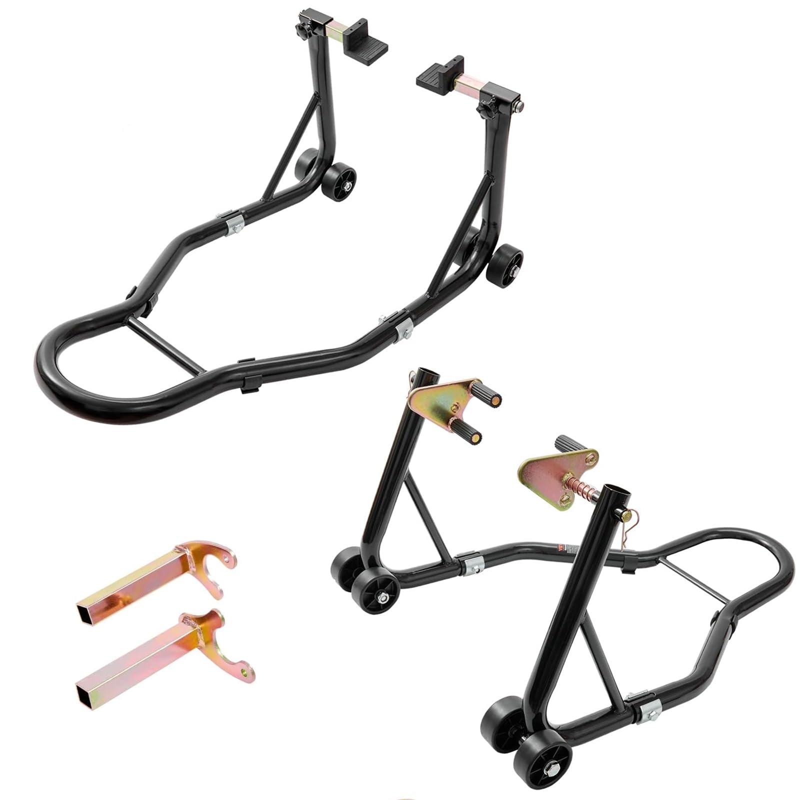 Garvee Motorcycle Stand, 850 lbs Capacity Adjustable Universal Front