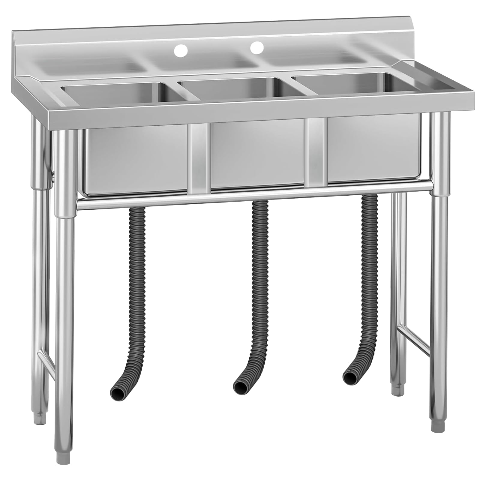 GARVEE Utility Stainless Steel Sink - Versatile for Indoor and Outdoor Use