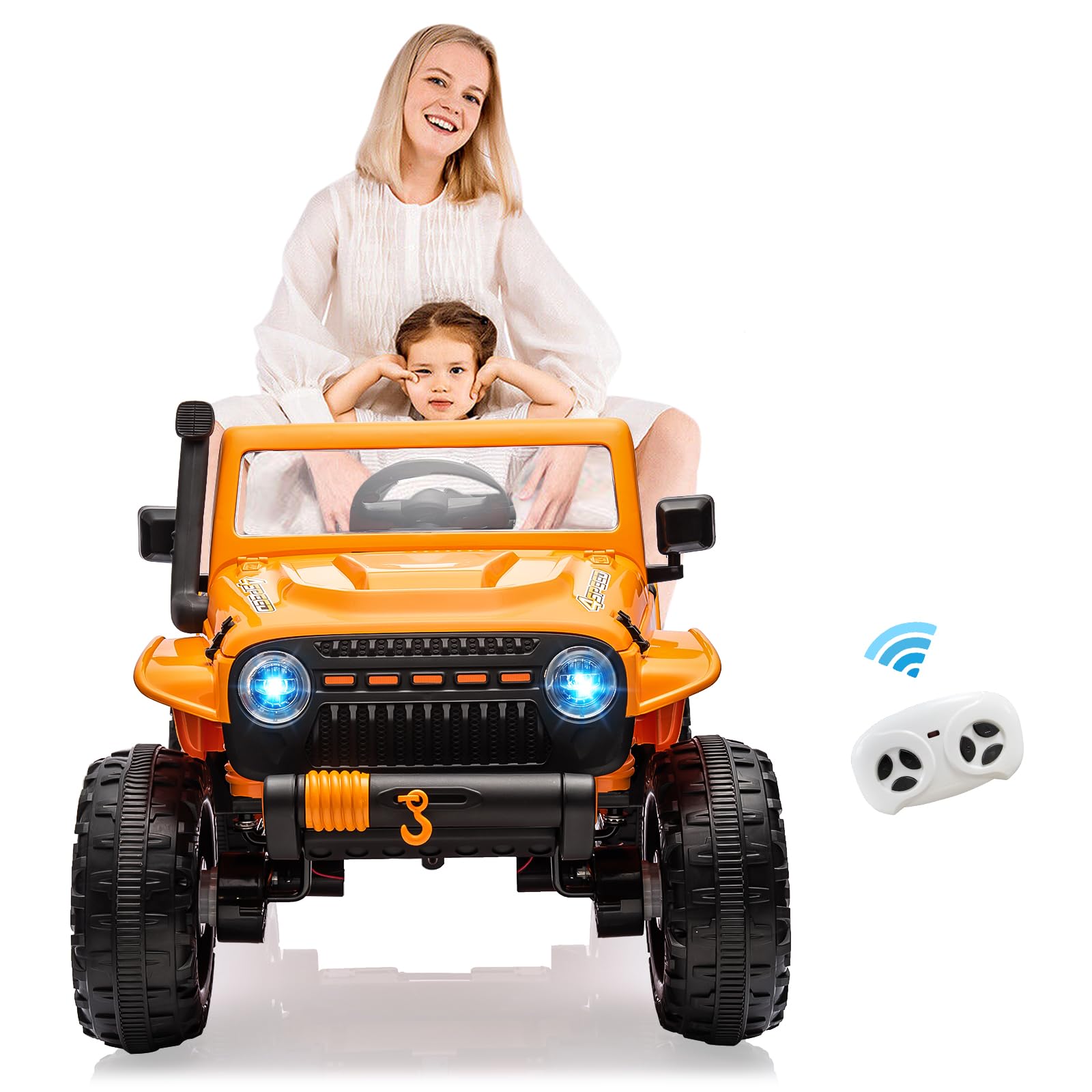 GARVEE 24V Kids 2 Seater Ride On Truck Car Electric Vehicles w/Remote