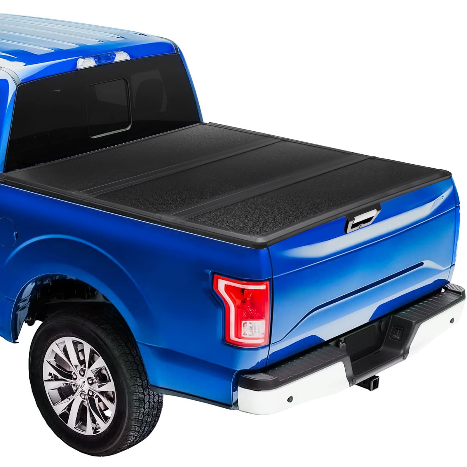 GARVEE Hard Folding Truck Bed Tonneau Cover for Silverado/Sierra 1500
