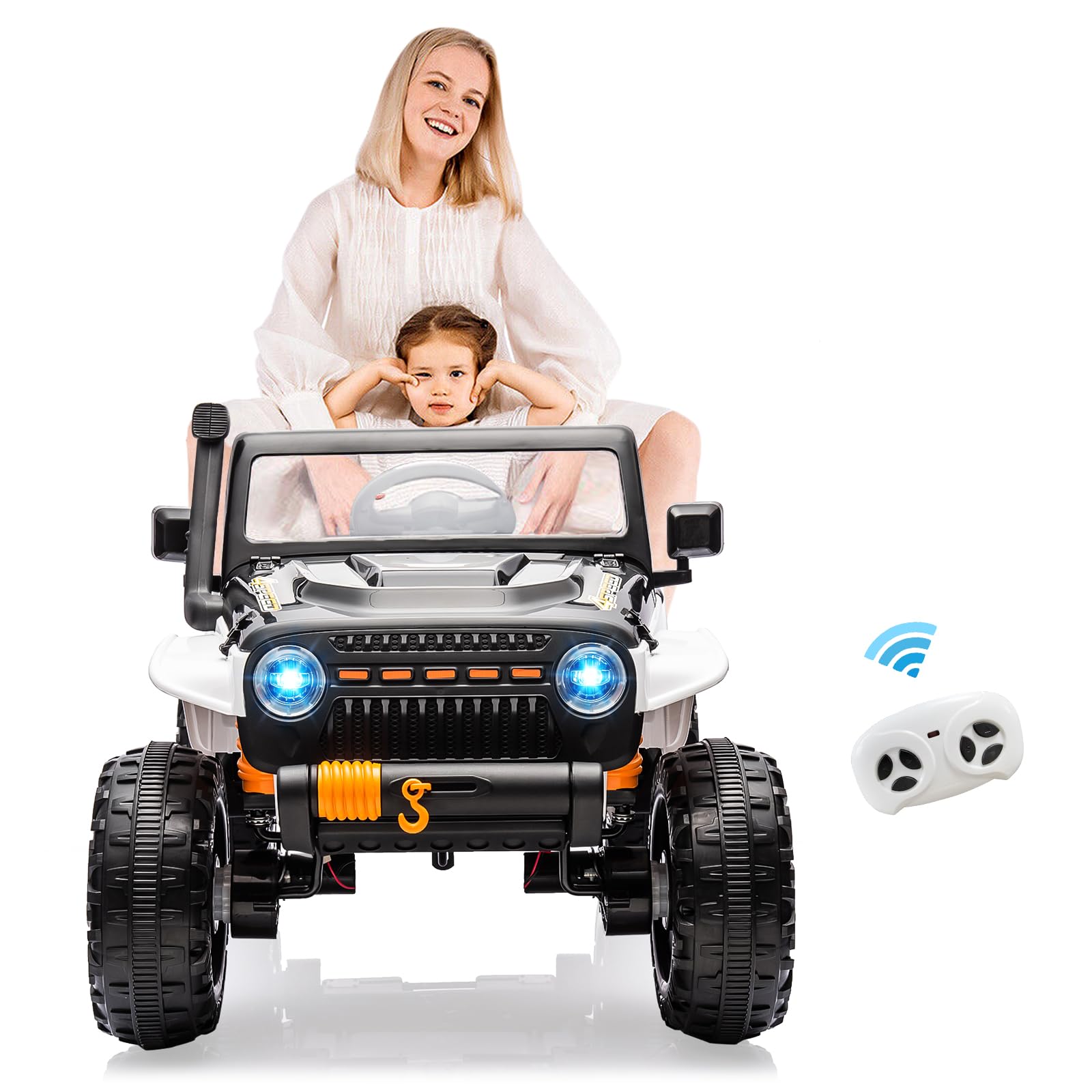 GARVEE 24V Kids 2 Seater Ride On Truck Car Electric Vehicles w/Remote