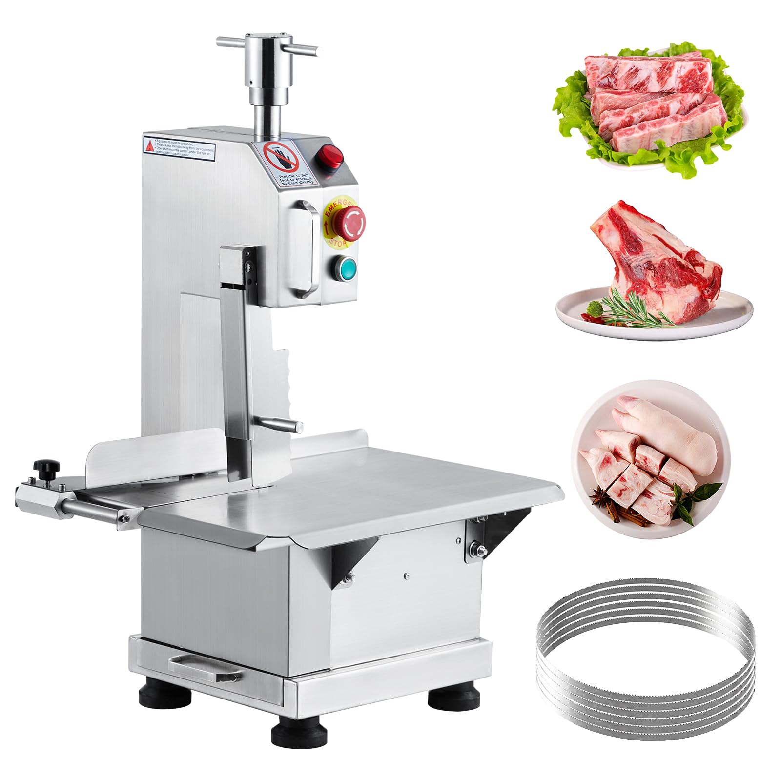 GARVEE Commercial Electric Meat Saw - Versatile and Efficient Cutting Tool