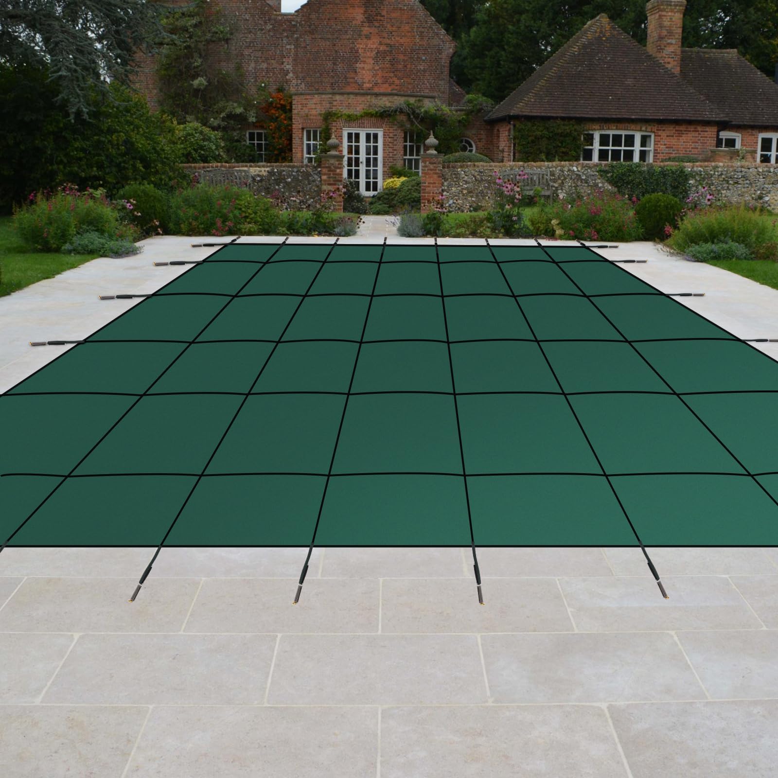 Garvee Pool Safety Cover Fits 20x40ft Rectangle Pool Safety Net and In