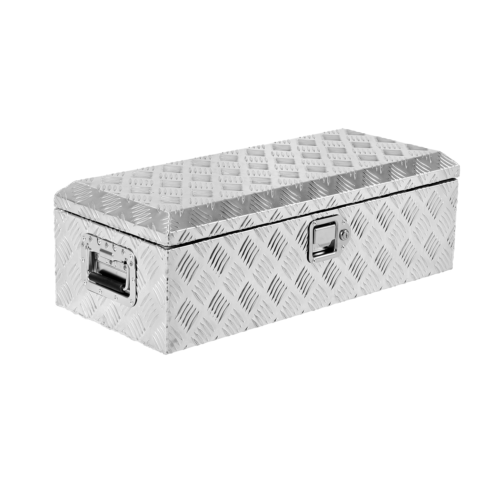 Garvee 30X13 Inch Truck Bed Tool Box, Heavy-Duty Aluminum Diamond Plat