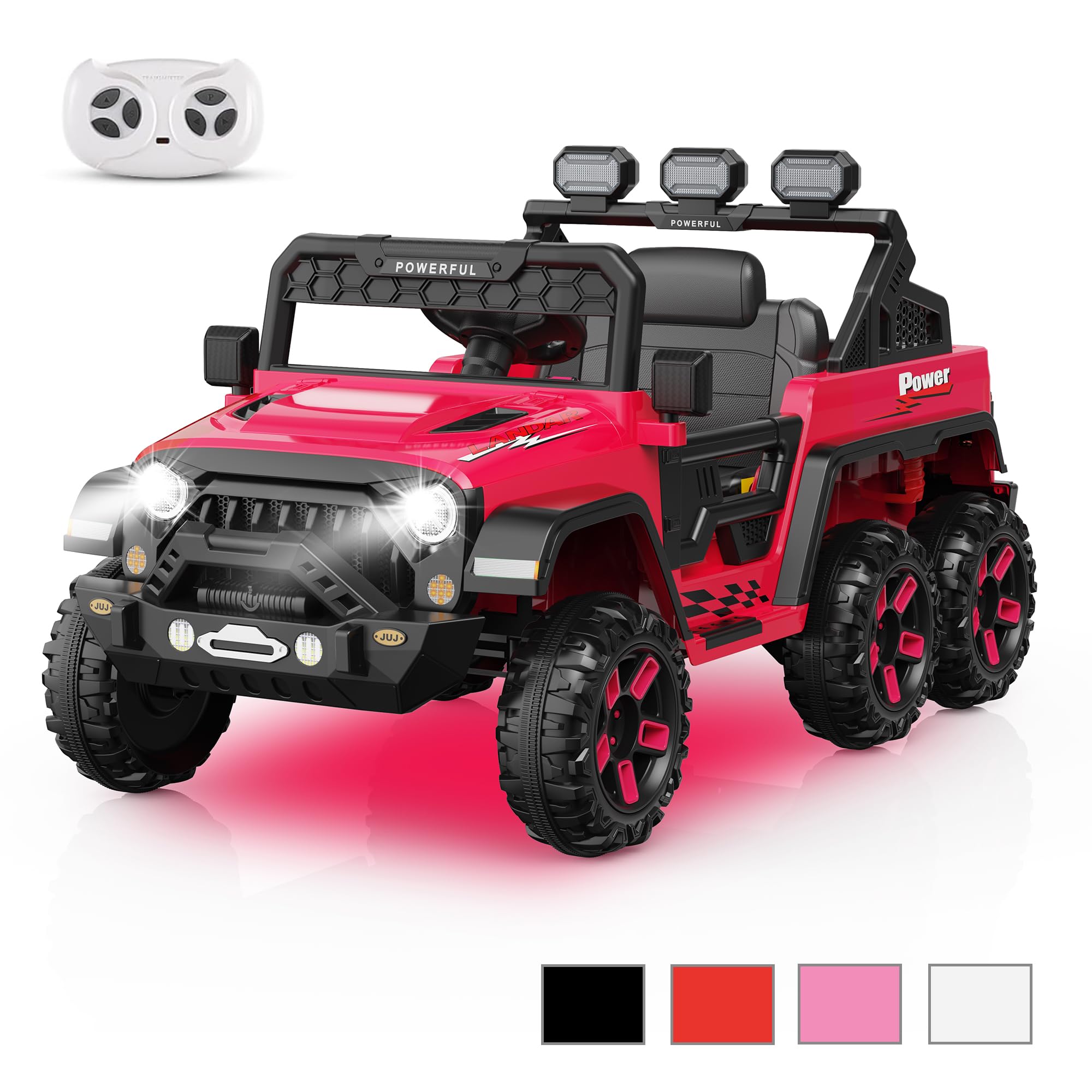 GARVEE 24V 4WD Ride on Car for Kids - Versatile Fun