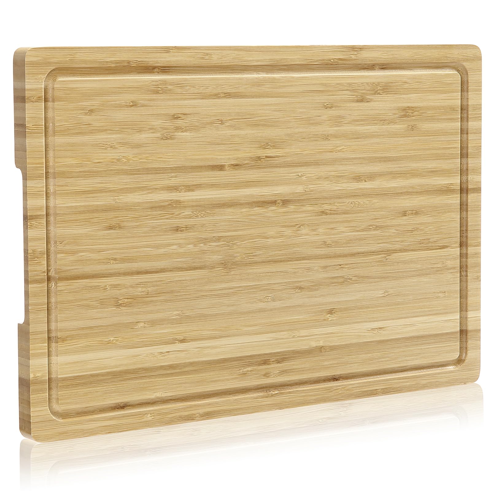 GARVEE 18 Inch Extra Large Bamboo Cutting Board for Versatile Kitchen Use
