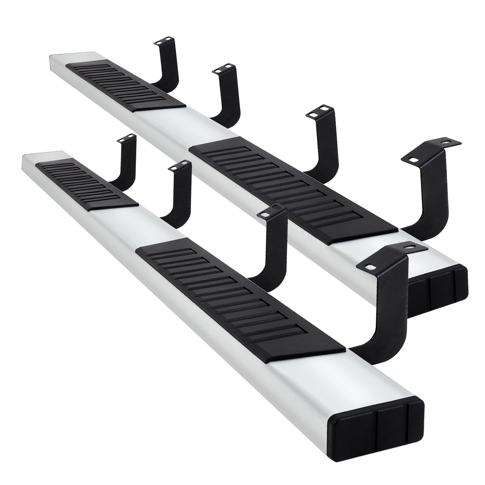 Garvee 6" Wide Running Boards Stainless Steel Side Steps Nerf Bars for