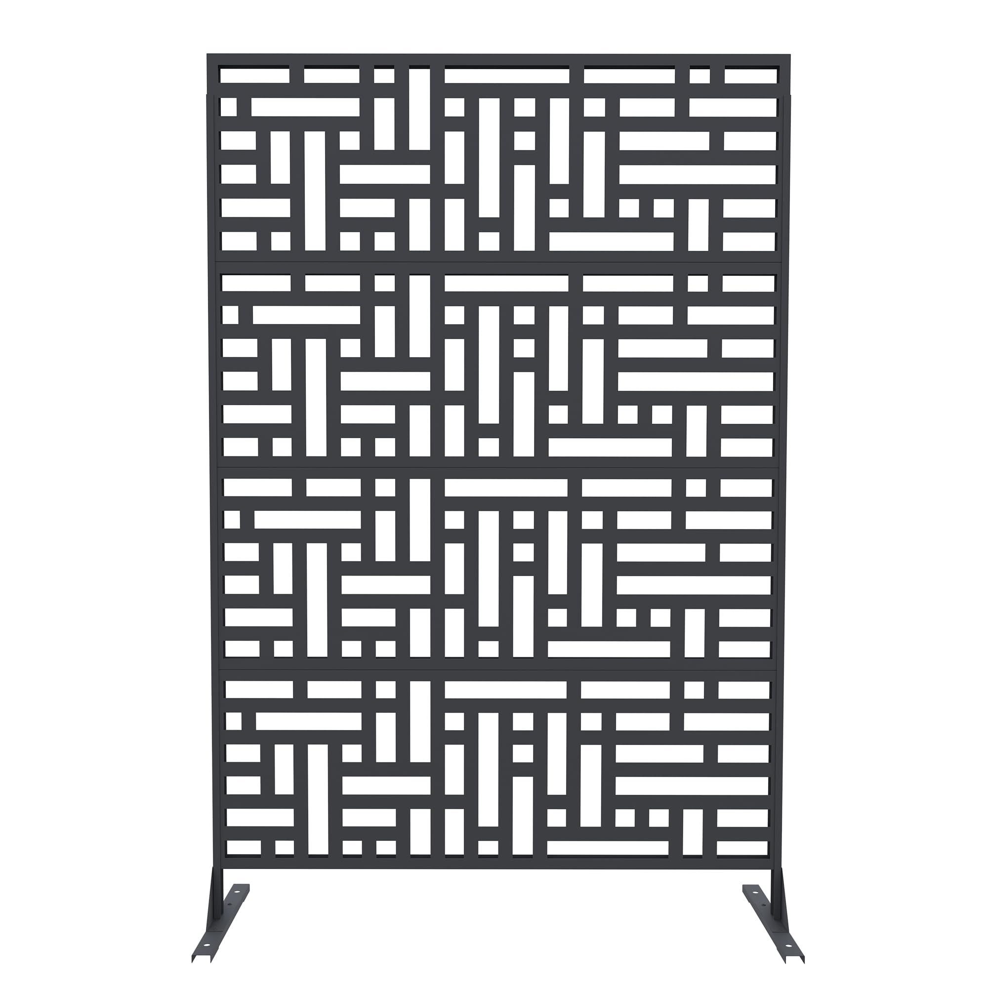 Garvee Decorative Metal Garden Fence Panels Rust-Resistant Aluminum ...