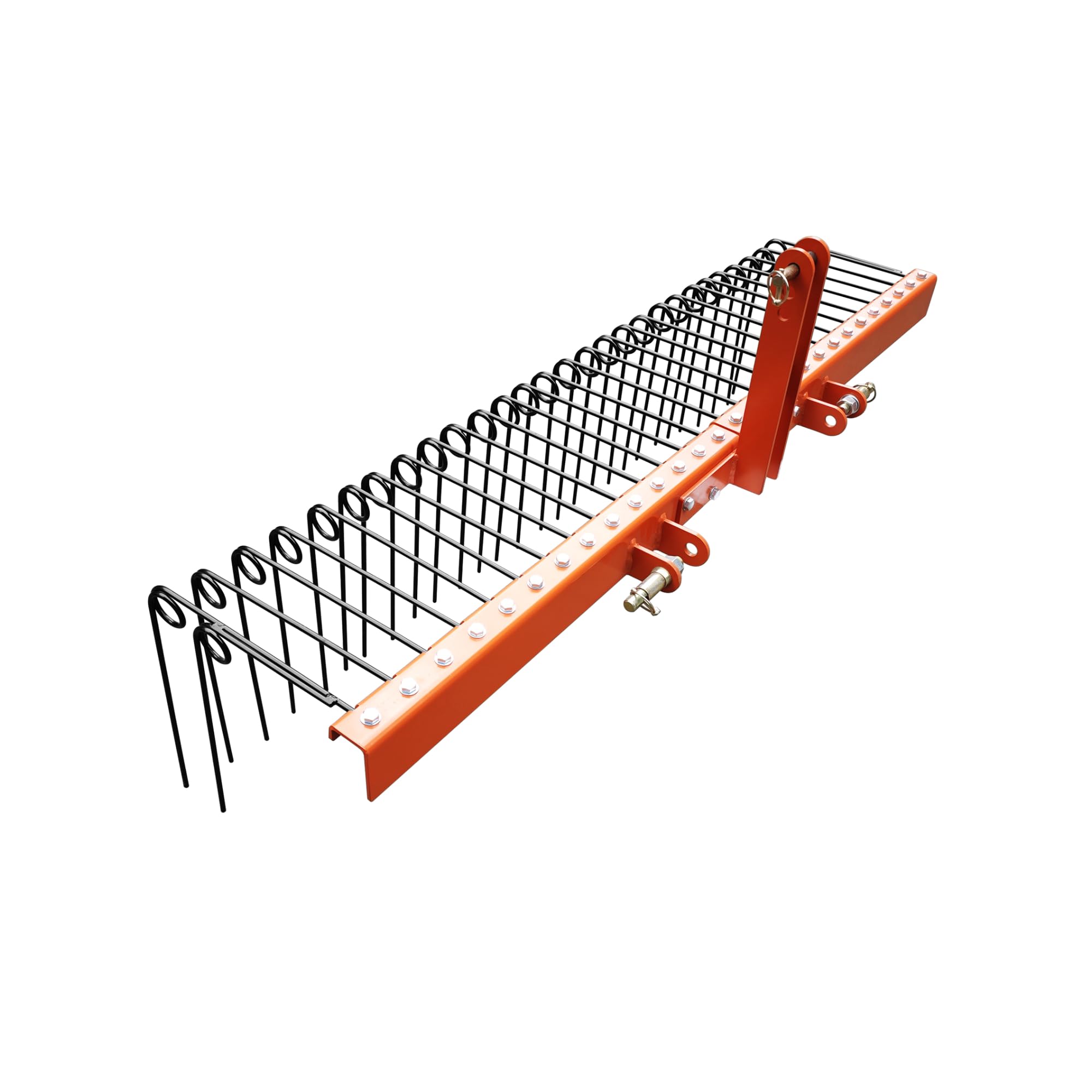 Garvee Pine Straw Rake 72 Inch 30 Tines Rust Resistant 3 Point ...
