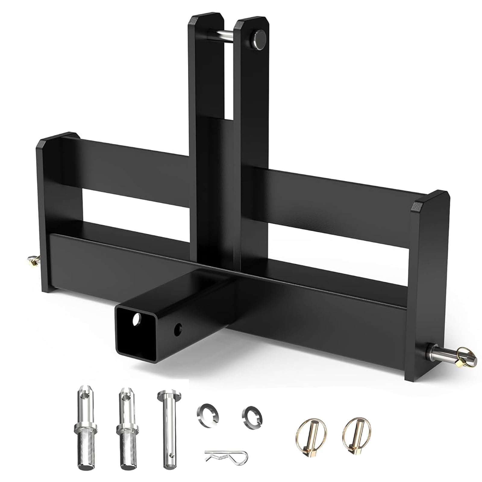 Garvee 3 Point Trailer Hitch with 2" Receiver for Category 1 Tractors ...
