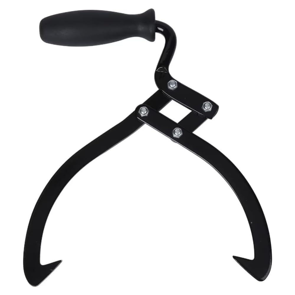 Garvee 10 Inch Log Tongs Handheld Logging Skidding Tool With Non-Slip ...