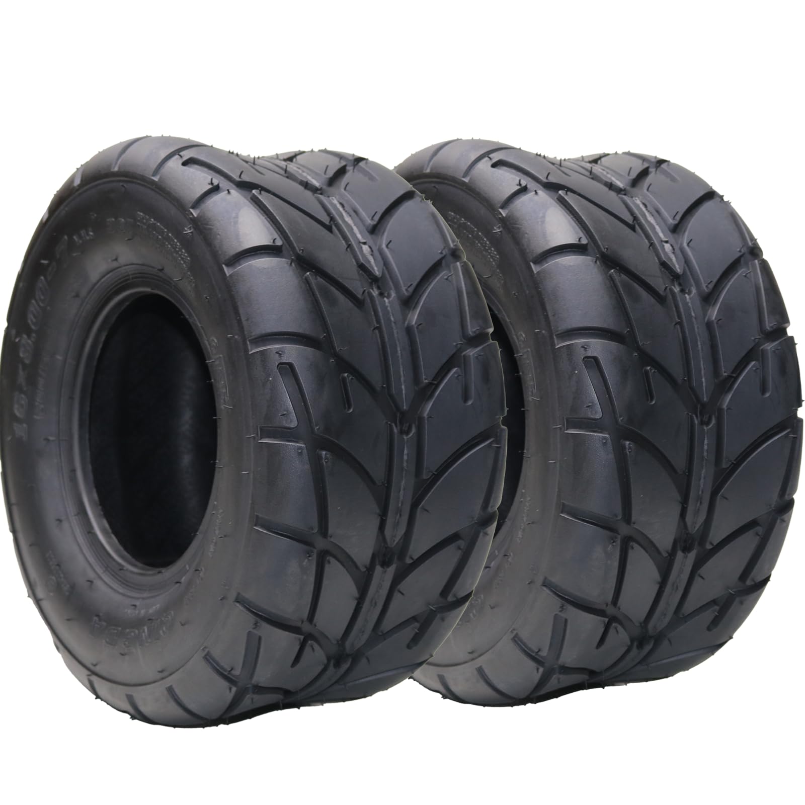 Garvee ATV Tires Set Of 2 16X8-7 4PR Tubeless Nylon Off-Road Mud Sand ...