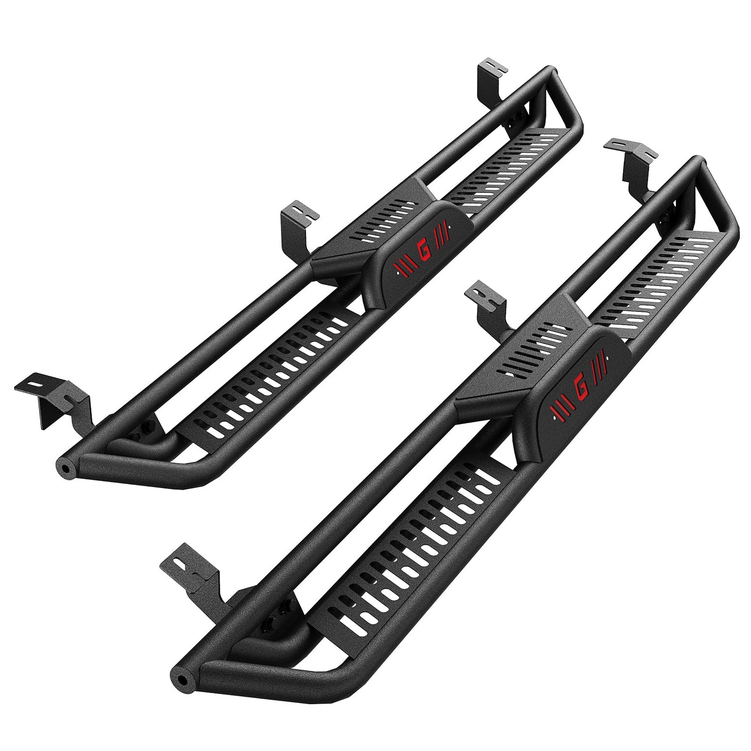 Garvee 6" Dual-Stage Running Boards Compatible with 2005-2023 Toyota T