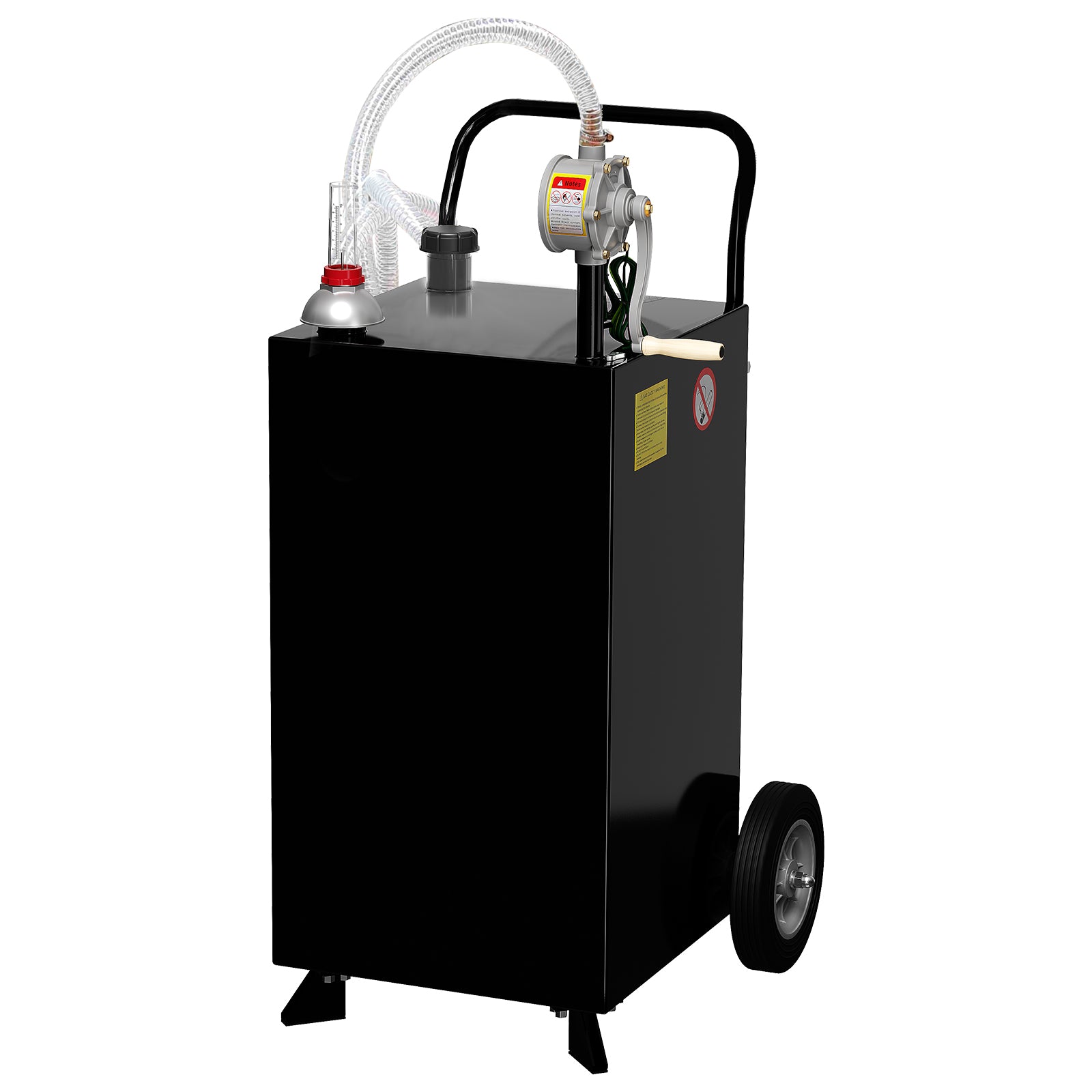 GARVEE 45 Gallon Fuel Caddy Portable Gas Caddy With Two-Way Rotary Pump ...