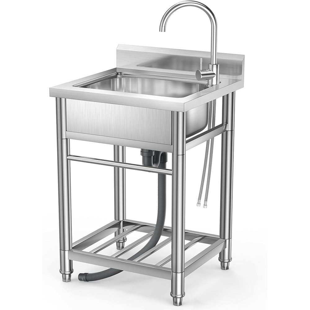 Versatile GARVEE Stainless Steel Utility Sink for Home and Commercial Use